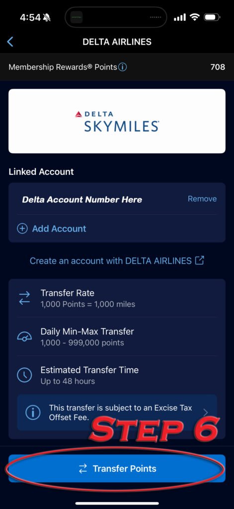 How to Transfer Amex Points to Delta (Step-by-Step Guide)