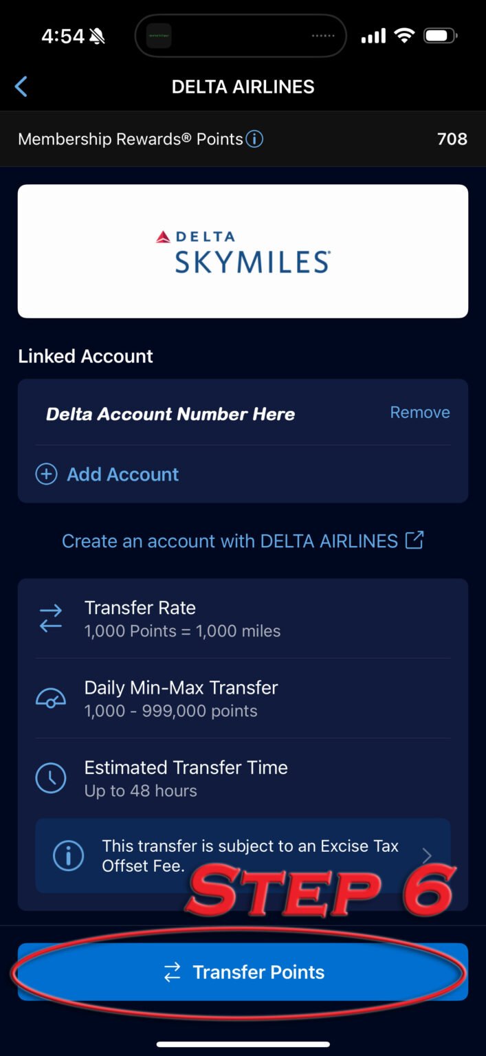 How to Transfer Amex Points to Delta (Step-by-Step Guide)